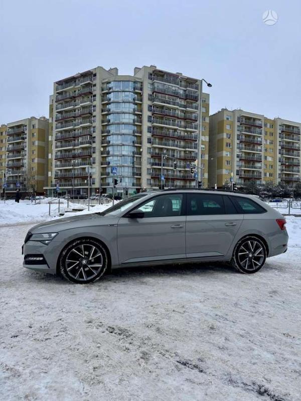Grey Skoda SuperB 2020 in Vilnius, with an engine capacity of 1.40 L and mileage of 156 thousand km for 21000 €, photo 4 on AUTOMOTO.COM.LV