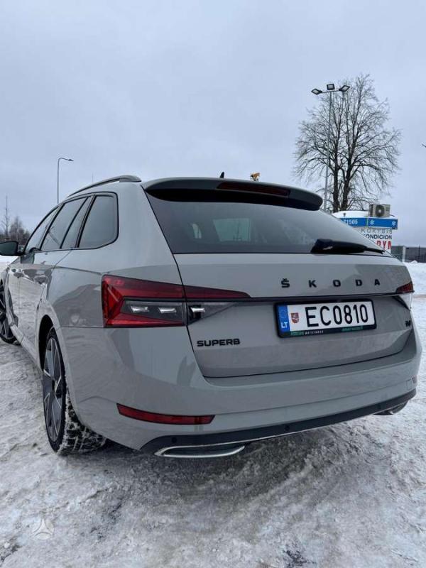 Grey Skoda SuperB 2020 in Vilnius, with an engine capacity of 1.40 L and mileage of 156 thousand km for 21000 €, photo 5 on AUTOMOTO.COM.LV