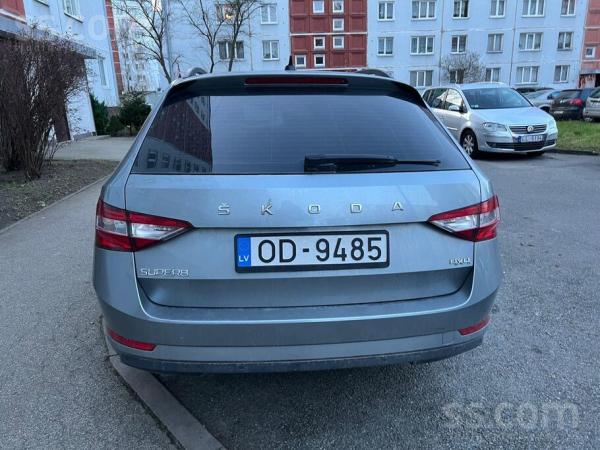 Grey Skoda SuperB 2020 in Riga, with an engine capacity of 2.00 L and mileage of 180 thousand km for 14400 €, photo 5 on AUTOMOTO.COM.LV
