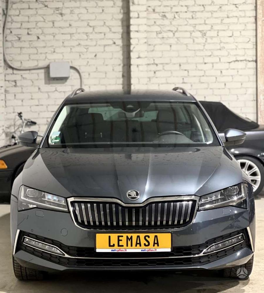 Grey Skoda SuperB 2020 in Klaipeda, with an engine capacity of 1.40 L and mileage of 180 thousand km for 18500 €, photo 5 on AUTOMOTO.COM.LV