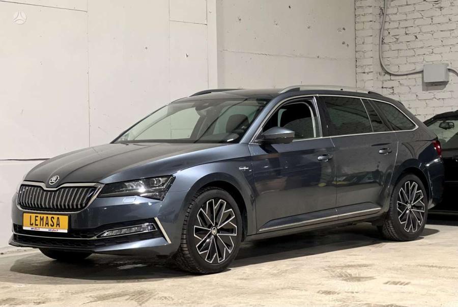Grey Skoda SuperB 2020 in Klaipeda, with an engine capacity of 1.40 L and mileage of 180 thousand km for 18500 €, photo 14 on AUTOMOTO.COM.LV