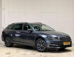 Grey Skoda SuperB 2020 in Klaipeda, with an engine capacity of 1.40 L and mileage of 180 thousand km for 18500 €, photo 21 on AUTOMOTO.COM.LV