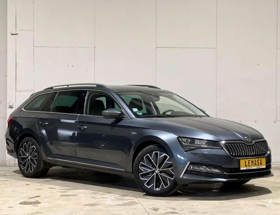 Grey Skoda SuperB 2020 in Klaipeda, with an engine capacity of 1.40 L and mileage of 180 thousand km for 18500 €, photo 21 on AUTOMOTO.COM.LV