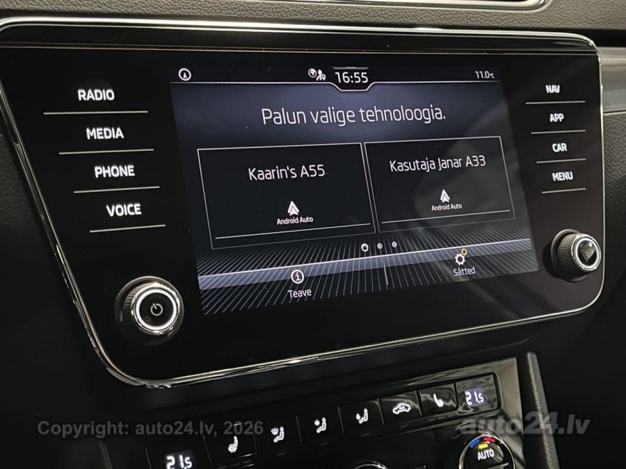 Pelēks Skoda SuperB 2020 Tallina, ar dzinēja tilpumu 2.00 L un nobraukumu 250 tūkst. km par 12900 €, foto 11 vietnē AUTOMOTO.COM.LV