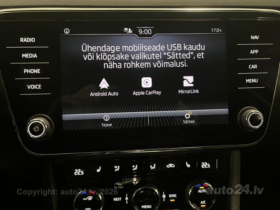 Серый Шкода Суперб 2020 в Таллин, объемом двигателя 2.00 л и пробегом 200 тыс. км за 13500 €, фото 20 на AUTOMOTO.COM.LV