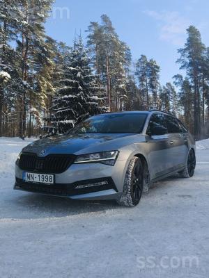 Grey Skoda SuperB 2020 in Jekabpils, with an engine capacity of 1.50 L and mileage of 106 thousand km for 18500 €, photo  on AUTOMOTO.COM.LV