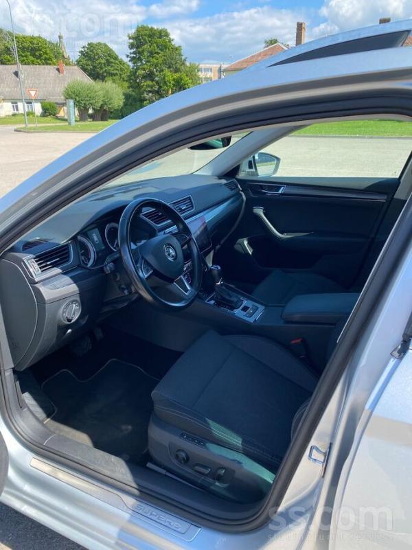 Pelēks Skoda SuperB 2020 Rīga, ar dzinēja tilpumu 1.50 L un nobraukumu 208 tūkst. km par 16900 €, foto 7 vietnē AUTOMOTO.COM.LV
