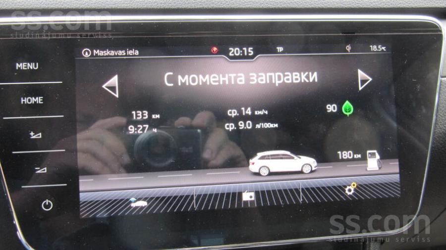 Серый Шкода Суперб 2020 в Рига, объемом двигателя 1.60 л и пробегом 257 тыс. км за 16950 €, фото 23 на AUTOMOTO.COM.LV