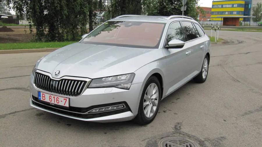 Grey Skoda SuperB 2020 in Riga, with an engine capacity of 1.60 L and mileage of 257 thousand km for 16950 €, photo 1 on AUTOMOTO.COM.LV