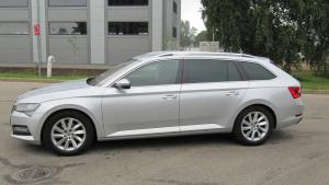 Grey Skoda SuperB 2020 in Riga, with an engine capacity of 1.60 L and mileage of 257 thousand km for 16950 €, photo 18 on AUTOMOTO.COM.LV