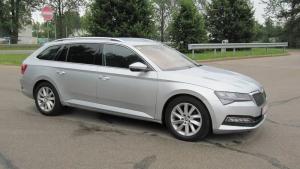 Grey Skoda SuperB 2020 in Riga, with an engine capacity of 1.60 L and mileage of 257 thousand km for 16950 €, photo 23 on AUTOMOTO.COM.LV