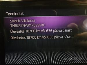 Pelēks Skoda SuperB 2020 Tartu, ar dzinēja tilpumu 2.00 L un nobraukumu 153 tūkst. km par 23000 €, foto 14 vietnē AUTOMOTO.COM.LV