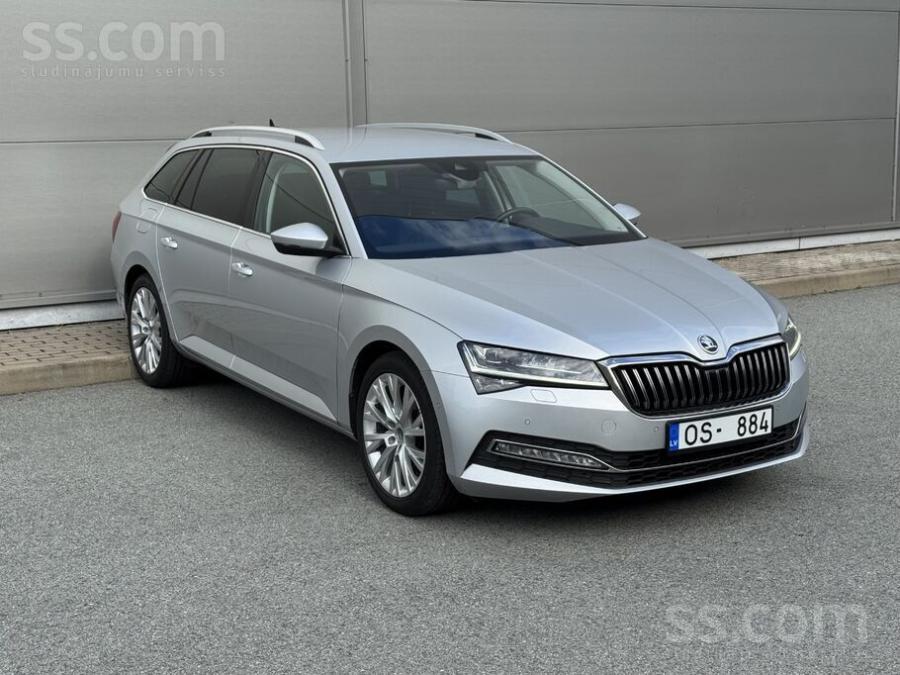 Grey Skoda SuperB 2020 in Riga, with an engine capacity of 2.00 L and mileage of 256 thousand km for 15488 €, photo 1 on AUTOMOTO.COM.LV