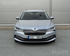 Grey Skoda SuperB 2020 in Riga, with an engine capacity of 2.00 L and mileage of 256 thousand km for 15488 €, photo 6 on AUTOMOTO.COM.LV
