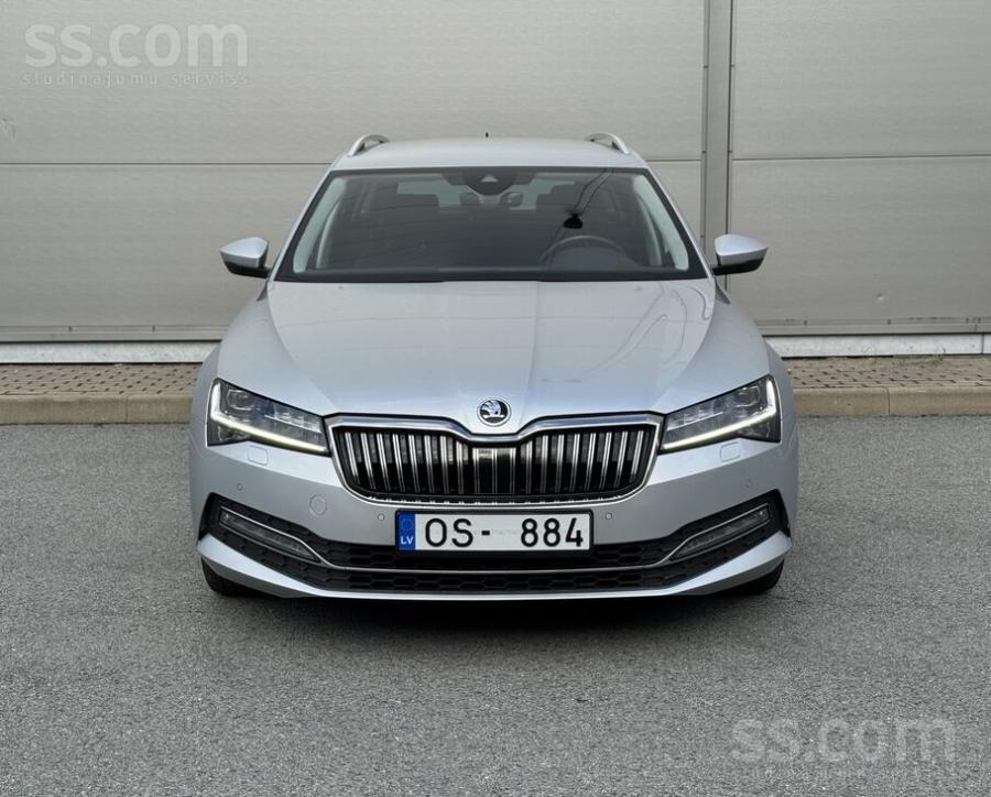 Grey Skoda SuperB 2020 in Riga, with an engine capacity of 2.00 L and mileage of 256 thousand km for 15488 €, photo 6 on AUTOMOTO.COM.LV