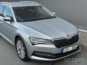 Grey Skoda SuperB 2020 in Riga, with an engine capacity of 2.00 L and mileage of 256 thousand km for 15488 €, photo 8 on AUTOMOTO.COM.LV