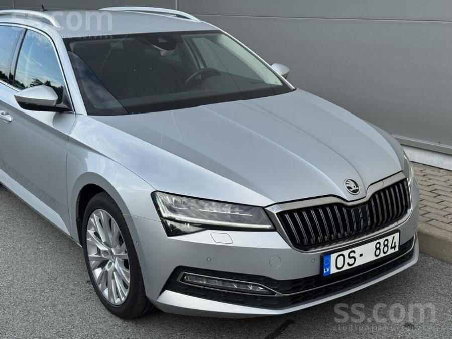 Grey Skoda SuperB 2020 in Riga, with an engine capacity of 2.00 L and mileage of 256 thousand km for 15488 €, photo 8 on AUTOMOTO.COM.LV