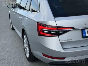 Grey Skoda SuperB 2020 in Riga, with an engine capacity of 2.00 L and mileage of 256 thousand km for 15488 €, photo 10 on AUTOMOTO.COM.LV