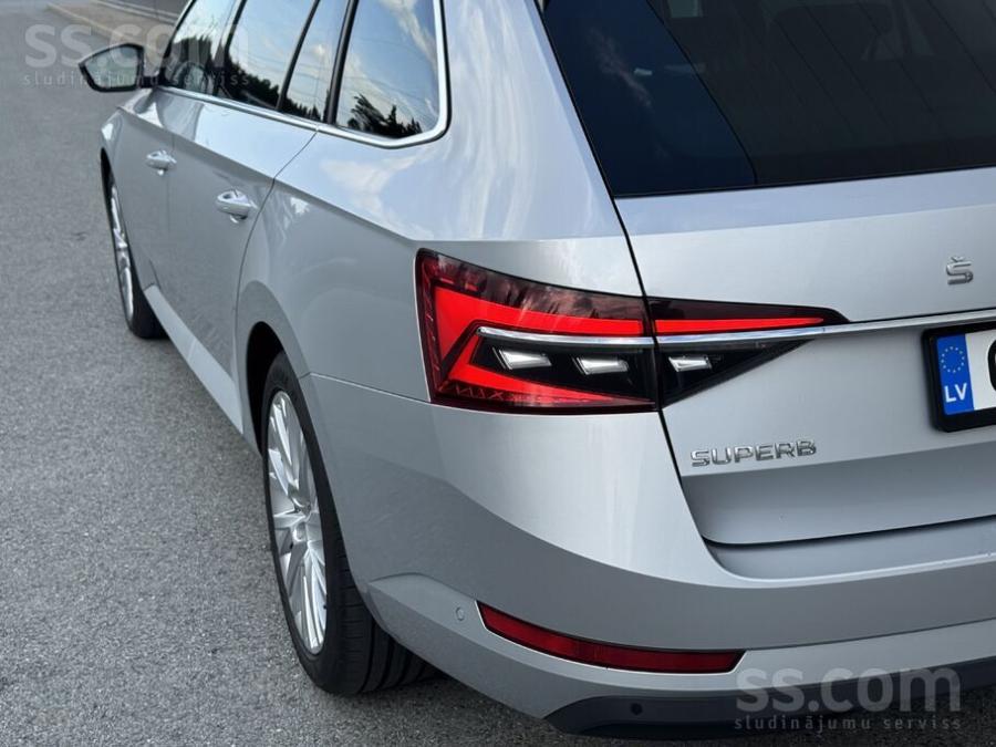 Grey Skoda SuperB 2020 in Riga, with an engine capacity of 2.00 L and mileage of 256 thousand km for 15488 €, photo 10 on AUTOMOTO.COM.LV