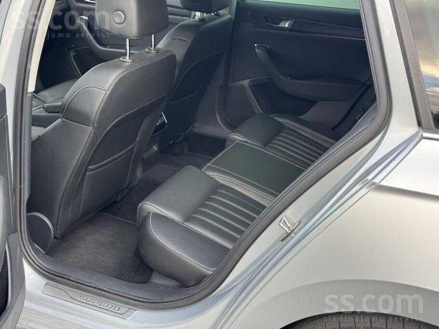 Grey Skoda SuperB 2020 in Riga, with an engine capacity of 2.00 L and mileage of 256 thousand km for 15488 €, photo 21 on AUTOMOTO.COM.LV