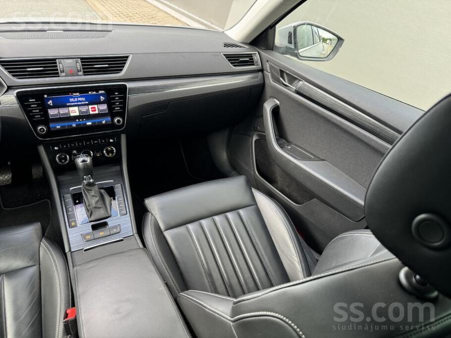 Grey Skoda SuperB 2020 in Riga, with an engine capacity of 2.00 L and mileage of 256 thousand km for 15488 €, photo 25 on AUTOMOTO.COM.LV