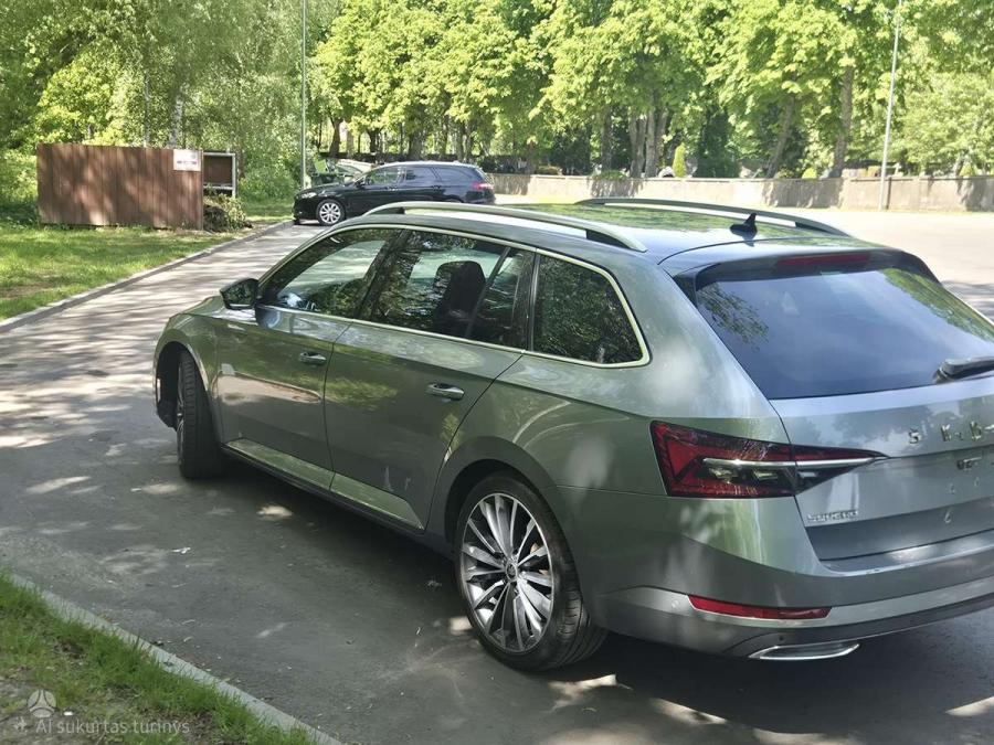 Pelēks Skoda SuperB 2020 Klaipėda, ar dzinēja tilpumu 1.40 L un nobraukumu 174 tūkst. km par 18800 €, foto 6 vietnē AUTOMOTO.COM.LV