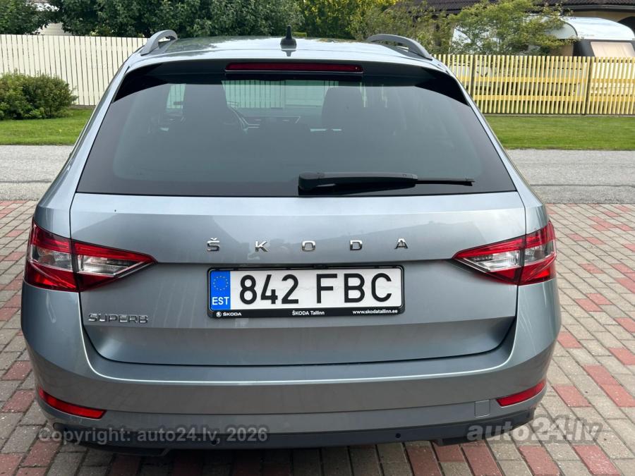 Grey Skoda SuperB 2020 in Tallinn, with an engine capacity of 2.00 L and mileage of 154 thousand km for 19900 €, photo 7 on AUTOMOTO.COM.LV