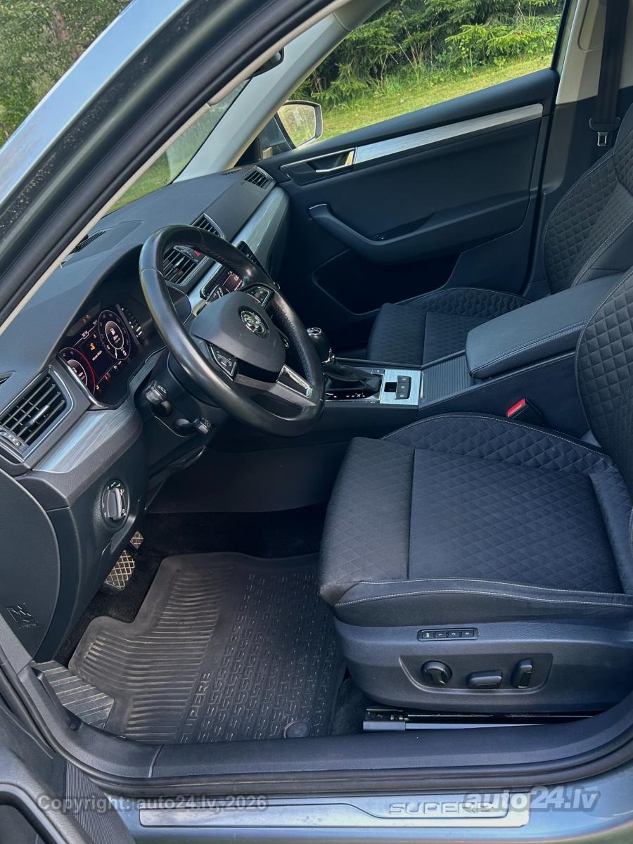 Grey Skoda SuperB 2020 in Tallinn, with an engine capacity of 2.00 L and mileage of 154 thousand km for 19900 €, photo 10 on AUTOMOTO.COM.LV