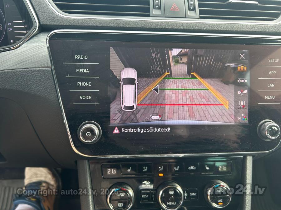 Grey Skoda SuperB 2020 in Tallinn, with an engine capacity of 2.00 L and mileage of 154 thousand km for 19900 €, photo 12 on AUTOMOTO.COM.LV