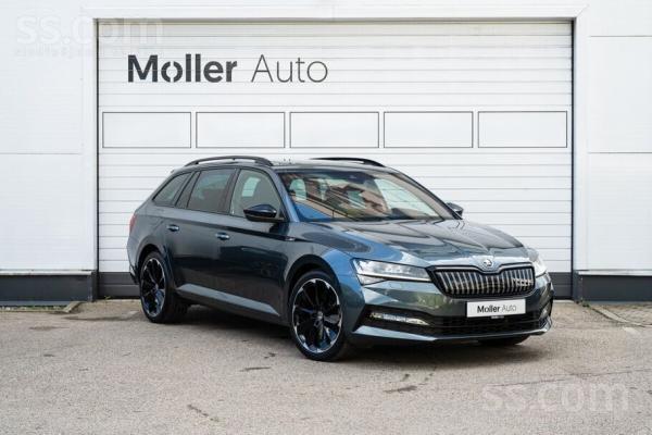 Grey Skoda SuperB 2020 in Riga, with an engine capacity of 1.40 L and mileage of 105 thousand km for 21950 €, photo 3 on AUTOMOTO.COM.LV