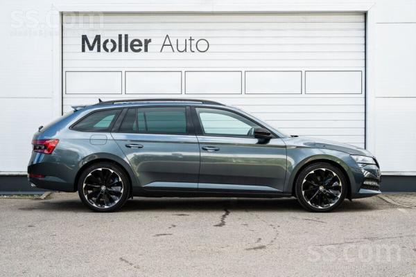 Grey Skoda SuperB 2020 in Riga, with an engine capacity of 1.40 L and mileage of 105 thousand km for 21950 €, photo 6 on AUTOMOTO.COM.LV