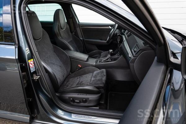Grey Skoda SuperB 2020 in Riga, with an engine capacity of 1.40 L and mileage of 105 thousand km for 21950 €, photo 8 on AUTOMOTO.COM.LV