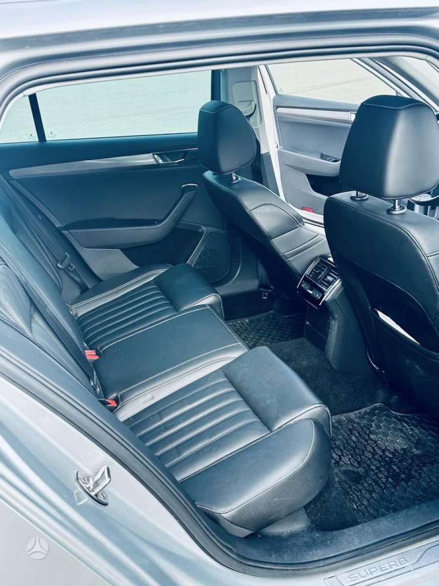 Pelēks Skoda SuperB 2020 Viļņa, ar dzinēja tilpumu 1.40 L un nobraukumu 129 tūkst. km par 20300 €, foto 20 vietnē AUTOMOTO.COM.LV
