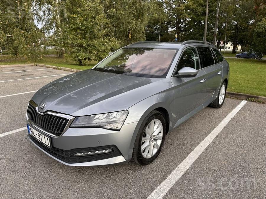 Pelēks Skoda SuperB 2020 Rīga, ar dzinēja tilpumu 2.00 L un nobraukumu 140 tūkst. km par 18200 €, foto 1 vietnē AUTOMOTO.COM.LV