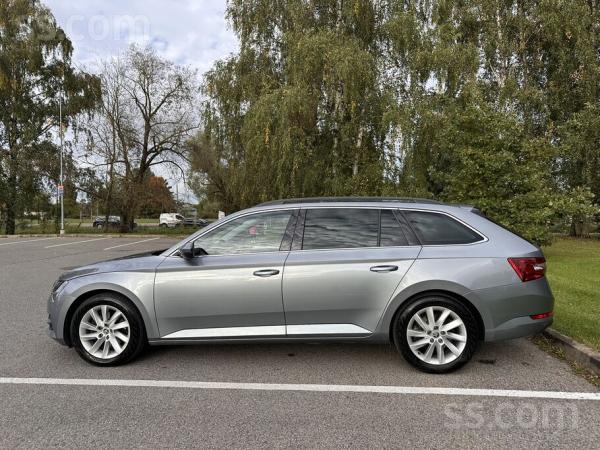 Grey Skoda SuperB 2020 in Riga, with an engine capacity of 2.00 L and mileage of 140 thousand km for 18200 €, photo 7 on AUTOMOTO.COM.LV