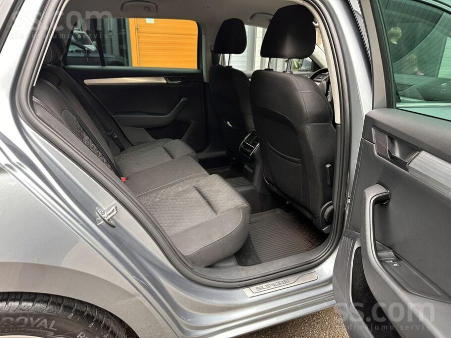 Pelēks Skoda SuperB 2020 Rīga, ar dzinēja tilpumu 2.00 L un nobraukumu 140 tūkst. km par 18200 €, foto 9 vietnē AUTOMOTO.COM.LV
