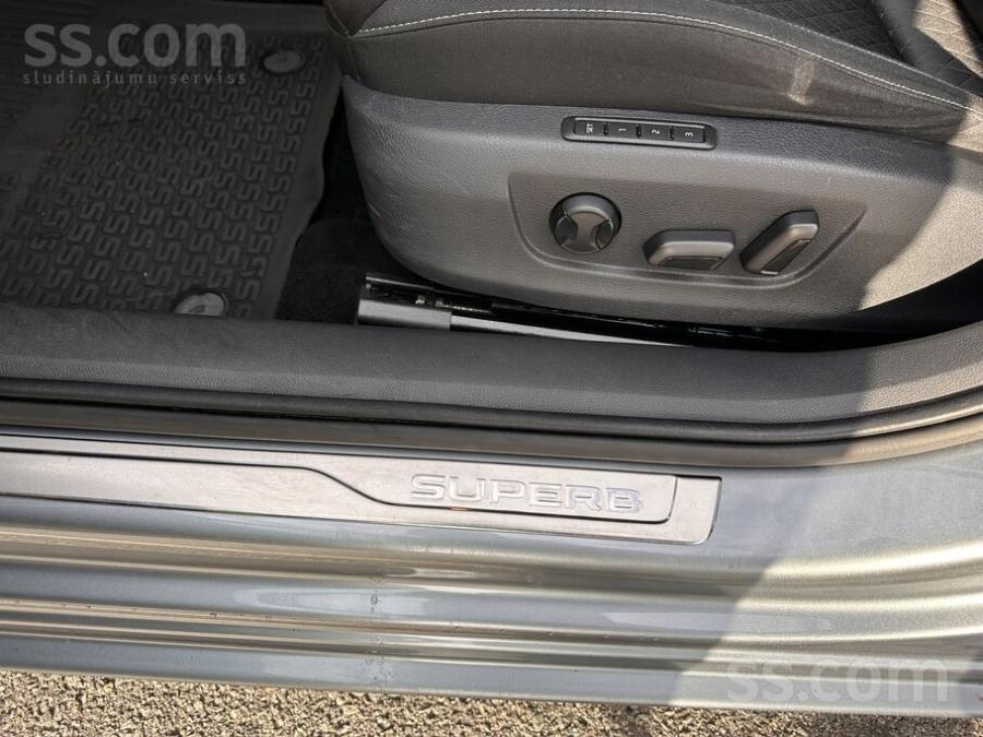 Pelēks Skoda SuperB 2020 Rīga, ar dzinēja tilpumu 2.00 L un nobraukumu 140 tūkst. km par 18200 €, foto 15 vietnē AUTOMOTO.COM.LV