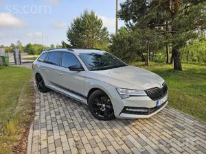 Grey Skoda SuperB 2021 in Riga, with an engine capacity of 2.00 L and mileage of 0 thousand km for 20999 €, photo 2 on AUTOMOTO.COM.LV