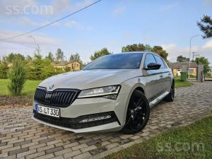 Grey Skoda SuperB 2021 in Riga, with an engine capacity of 2.00 L and mileage of 0 thousand km for 20999 €, photo 4 on AUTOMOTO.COM.LV
