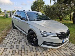Grey Skoda SuperB 2021 in Riga, with an engine capacity of 2.00 L and mileage of 0 thousand km for 20999 €, photo 8 on AUTOMOTO.COM.LV