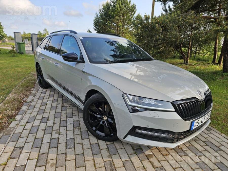 Grey Skoda SuperB 2021 in Riga, with an engine capacity of 2.00 L and mileage of 0 thousand km for 20999 €, photo 8 on AUTOMOTO.COM.LV