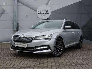 Grey Skoda SuperB 2021 in Kaunas, with an engine capacity of 1.40 L and mileage of 43 thousand km for 21950 €, photo  on AUTOMOTO.COM.LV