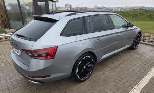 Grey Skoda SuperB 2021 in Taurage, with an engine capacity of 1.97 L and mileage of 247 thousand km for 15900 €, photo 7 on AUTOMOTO.COM.LV