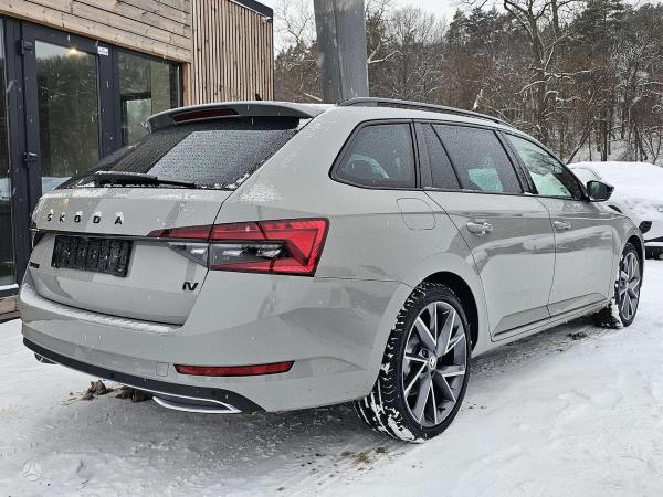 Grey Skoda SuperB 2021 in Vilnius, with an engine capacity of 1.39 L and mileage of 169 thousand km for 20900 €, photo 5 on AUTOMOTO.COM.LV