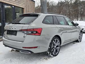 Grey Skoda SuperB 2021 in Vilnius, with an engine capacity of 1.39 L and mileage of 169 thousand km for 20900 €, photo 5 on AUTOMOTO.COM.LV