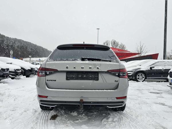 Grey Skoda SuperB 2021 in Vilnius, with an engine capacity of 1.39 L and mileage of 169 thousand km for 20900 €, photo 7 on AUTOMOTO.COM.LV