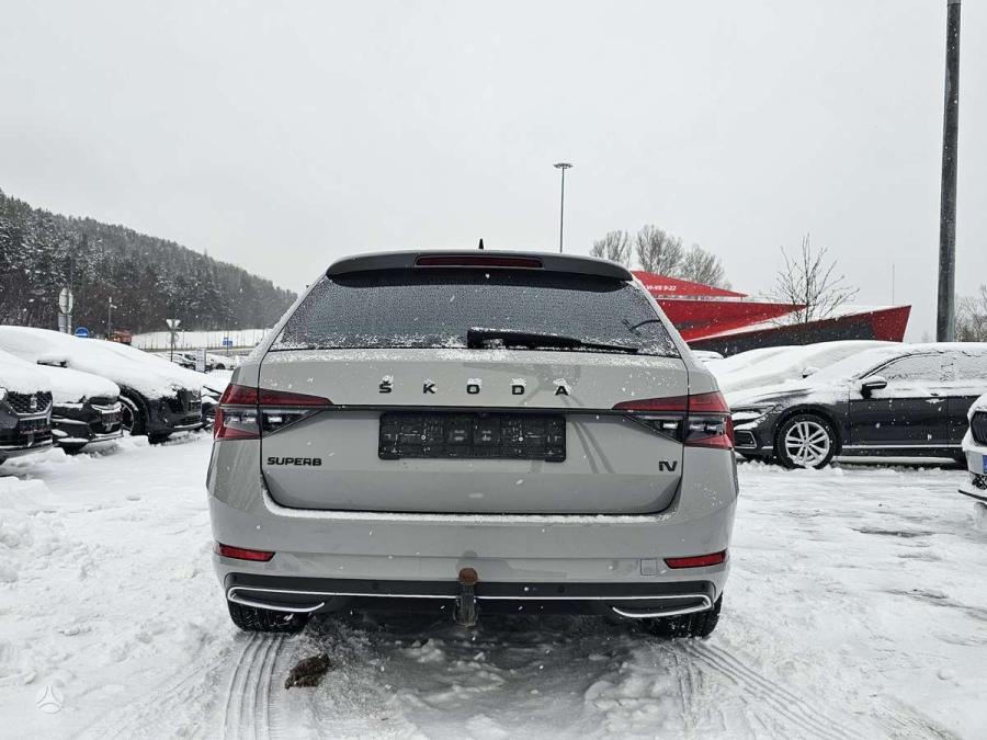 Grey Skoda SuperB 2021 in Vilnius, with an engine capacity of 1.39 L and mileage of 169 thousand km for 20900 €, photo 7 on AUTOMOTO.COM.LV