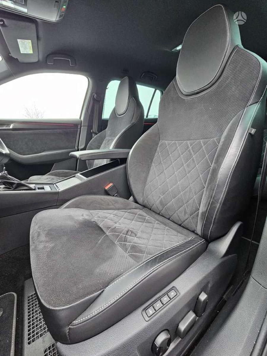 Grey Skoda SuperB 2021 in Vilnius, with an engine capacity of 1.39 L and mileage of 169 thousand km for 20900 €, photo 16 on AUTOMOTO.COM.LV