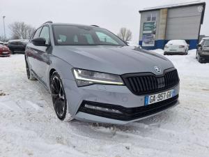 Grey Skoda SuperB 2021 in Taurage, with an engine capacity of 1.97 L and mileage of 247 thousand km for 15900 €, photo 2 on AUTOMOTO.COM.LV