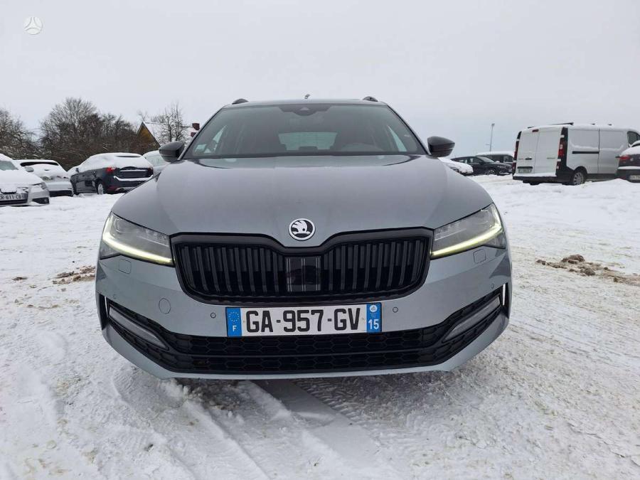 Grey Skoda SuperB 2021 in Taurage, with an engine capacity of 1.97 L and mileage of 247 thousand km for 15900 €, photo 3 on AUTOMOTO.COM.LV